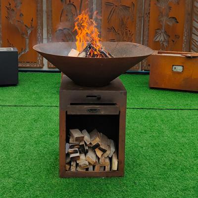 중국 청소가 쉬우며 노갈 된 목탄 코텐 스틸 BBQ 그릴 판매용