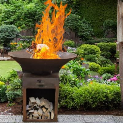 중국 목재/화탄 연료 휴대용 BBQ 그릴 유지 보수 가 용이 한 화석 판매용