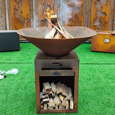 중국 목재/화탄 연료 휴대용 BBQ 그릴 유지 보수 가 용이 한 화석 판매용