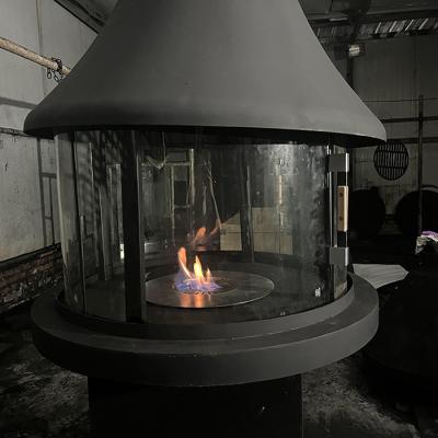 중국 무거운 목재 연소 불 덩어리 검은색 / 흰색 또는 야외 엔터테인먼트 영역을 위해 사용자 정의 마무리 조립 판매용