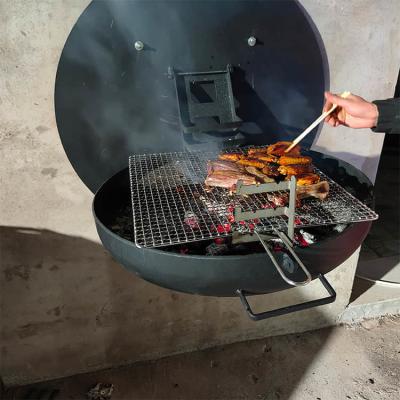 중국 방화정 0.8m을 태우는 코르텐 강 숲은 말 탄 숯 Bbq를 벽으로 둘러쌉니다 판매용