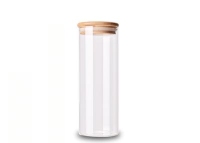 Cina 175ml 300ml ha sigillato il vetro borosilicato trasparente di vetro di colore dei barattoli in vendita