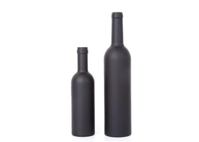 Cina Il vino glassato nero imbottiglia il servizio alla moda del ODM dell'OEM dell'aspetto in vendita