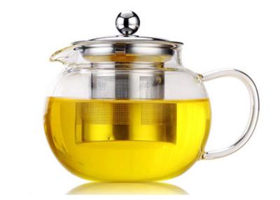 Cina Teiera di vetro termoresistente del caffè di Pyrex, bollitore di tè del vetro borosilicato in vendita