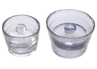 Cina Grande barattolo rotondo della bottiglia di Eglass con la dimensione su misura stoccaggio dell'alimento del coperchio in vendita