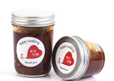Cina I barattoli di vetro vuoti della famiglia/vetro miniatura imbottiglia la certificazione dello SGS in vendita