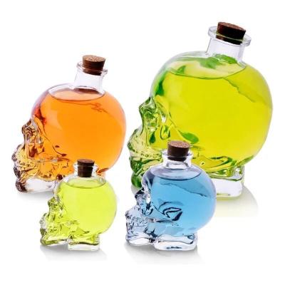 Cina La vodka/whiskey bottiglie di vino della radura da 750 ml svuota Logo With Cork su misura in vendita