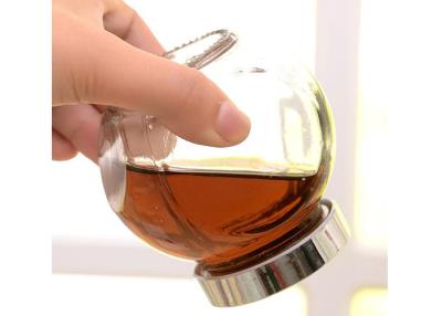 Cina Il chiaro tamburo piano modella lo stoccaggio di vetro vuoto dell'alimento dei barattoli per Candy/spezie in vendita