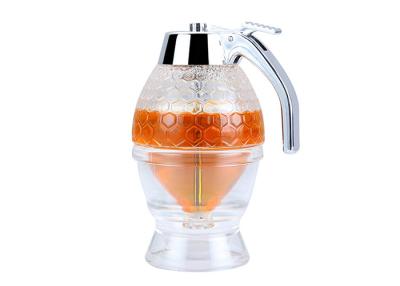 Cina Capacità di vetro sigillabile di Honey Cruet Jam Ketchup Bottle 200ml dei barattoli dell'alto borosilicato in vendita