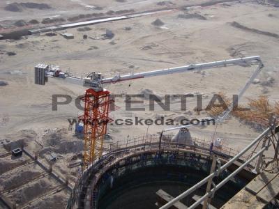 Китай Fully Hydraulic Driven Climbing Concrete Placing Boom Wireless продается