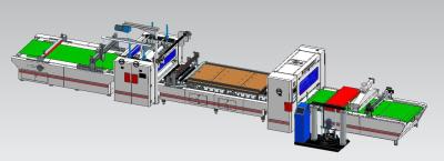 Cina linea di laminazione ricoprente di laminazione ricoprente acrilica della taglierina automatica della macchina di 1300mm HPL in vendita