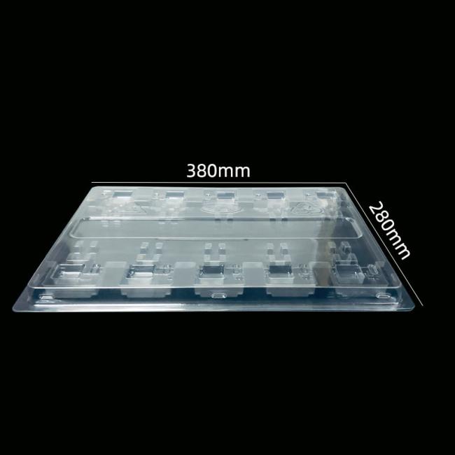 Customizable Anti-Static Clear PET Blister Tray and Cover for Electronics
