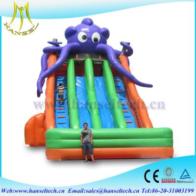 China Hansel 2017 hot selling PVC outdoor play area china inflatables for sale