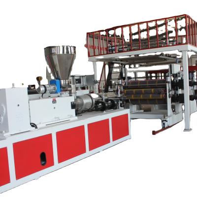 Cina Linea di estrusione ad alta velocità macchina per cartoni di plastica con motore Weg/Siemens e velocità 2-20 M/min in vendita