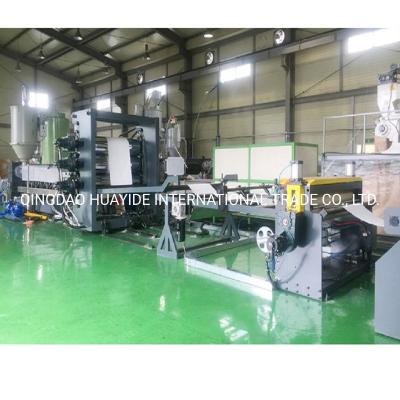 China Estructura de canal de tornillo profundo de PVC Línea de producción de chapa de mármol para una larga vida útil en venta