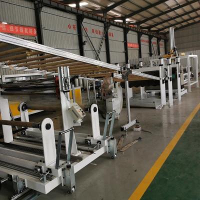 China Serviço de vendas Linha de produção de chapas/placas de PP PE ABS com extrusora de tipo separado à venda