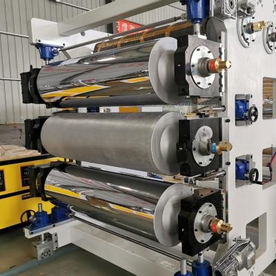 Cina Separato tipo doppia vite PVC artificiale marmo foglio di fabbricazione macchina per il vostro beneficio in vendita