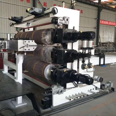 China One Feed Full Intermeshing Engagement System PP ABS PMMA Sheet/Board Production Line for sale