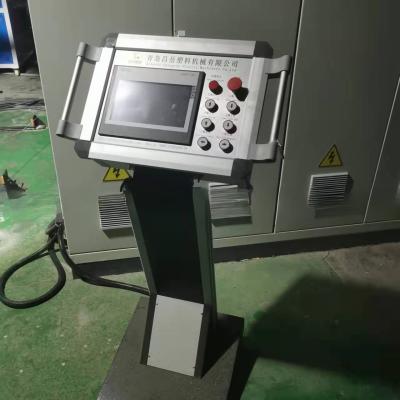 China Produção com linha de extrusão de folhas de mármore de PVC de 35*4*4,5m e montagem de tipo separado à venda