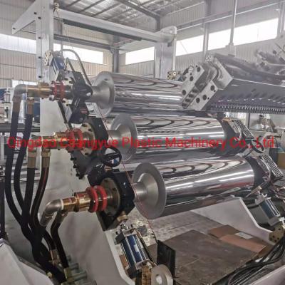 Cina Linea di produzione di lamiere di plastica SJ 90 con macchina di estrussione di lamiere di rotolamento PP PS HIPS in vendita