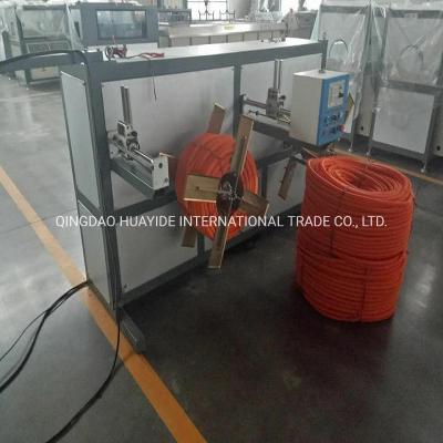 China Máquinas de tubos corrugados de PE de parede única computadorizadas SJ65/33 com projeto à venda