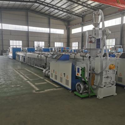 中国 65/33 深螺旋管構造のHDPEパイプ挤出機 販売のため
