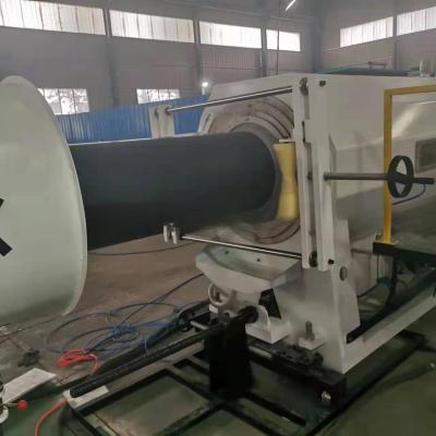 中国 65/33 深螺旋管構造のHDPEパイプ挤出機 販売のため