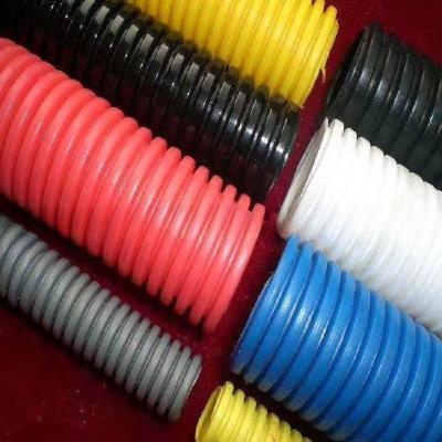 China Production One Feed PE Plastic Processed Single Wall Corrugated Pipe Extruder Machine for sale
