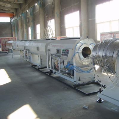 China Single-Screw HDPE Pipe Production Line for Professional Team and PE Plastic Processed for sale