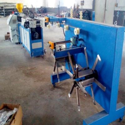 China Toestand PVC-productielijn voor golfbuizen met een enkele wand met een aparte type extruder Te koop
