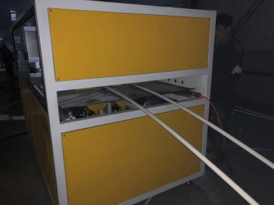 China Computerized PVC Two Cavity Conduit Pipe Extrusion Production Line for 16-50 mm Pipes for sale