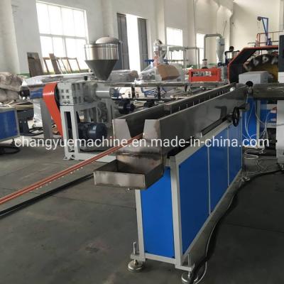 Cina Macchina per la fabbricazione di tubi rinforzati con fibre di PVC per tubi di 20*1,5*2,5 m in vendita
