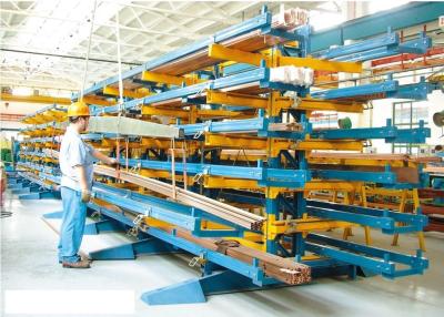China Staalcantilever het Rekken Systeem, 300 - 1000kg-de Rekken van het Cantilevertimmerhout Te koop