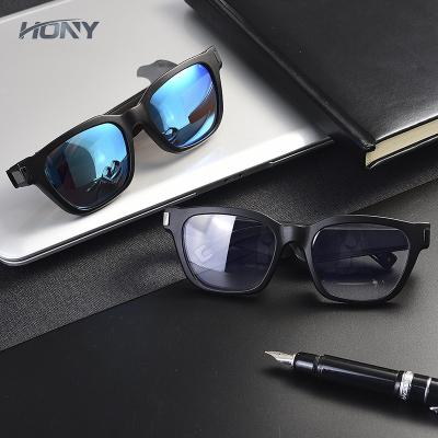 China Óculos de sol UV400 audio espertos com preto do alto M/L da conectividade de Bluetooth à venda