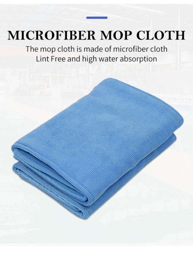 Cleanroom ESD Mop microfiber cloth