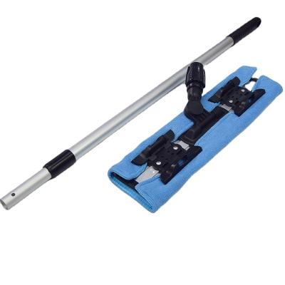 China ESD Cleanroom Mop with Microfiber Cloth and 360 Rotation for sale
