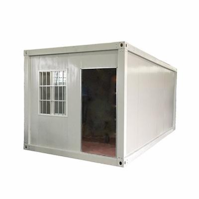 China 20 ft Flat Pack Prefab Container Homes Used As Container Office and Container Accommodation or Portable Cabin for sale