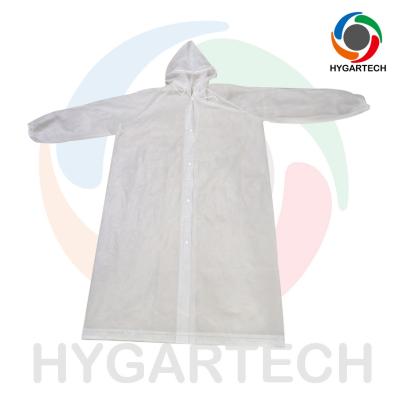 Китай PEVA Portable Reusable Transparent Pocket Raincoat One Size Fits All продается