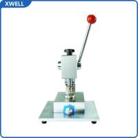 Quality Disc Cutter Coin Cell Battery Lab Equipment 0.01-0.5mm Punch Thickness Manual for sale