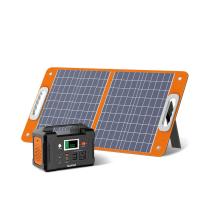Quality Waterproof Foldable Solar Panel Kit 100w 200w for 12V 24V Battery Power Station OEM for sale