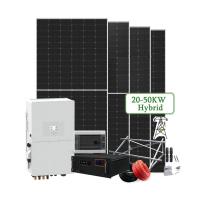 Quality Hybrid Complete Solar Energy System for Home Work Time h Depend On Sunshine Duration for sale