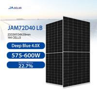Quality N Type Bifacial Double Glass Mono Cells Solar Panel 575-600W for 3 Diodes Junction Box for sale
