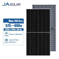 Quality 575W 585W 595W Monocrystalline Bifacial Dual Glass Solar PV Module with Long Lifespan for sale