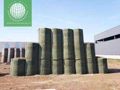 Cina Galfan ha ricoperto le barriere allineate della parete della zavorra di geotessuto resistente in vendita