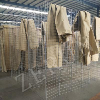 Cina Beige difensivo risparmiatore di tempo delle barriere MIL10 allineato con il rivestimento interno ignifugo di ZnAl in vendita