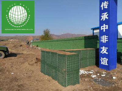 Cina 5.0mm hanno riempito la barriera difensiva militare di anti parete della difesa di corrosione del suolo per il limite in vendita