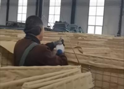 Cina Geotessile beige MIL 7 della barriera militare riciclabile della rete metallica anti corrosione in vendita