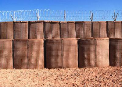 Cina Parete impermeabile Hesco Galfan della difesa di colore del deserto della sabbia l'efficace ha ricoperto in vendita