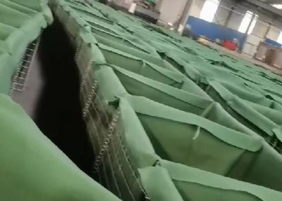 Cina deserto riciclabile di mil 9 della barriera di Hesco dell'esercito saldato 1.37m non colorare odore in vendita