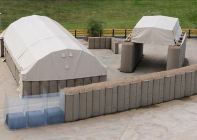 Cina Parete militare del bastione di Hesco di colore del deserto della barriera di anti impatto ad alta resistenza in vendita